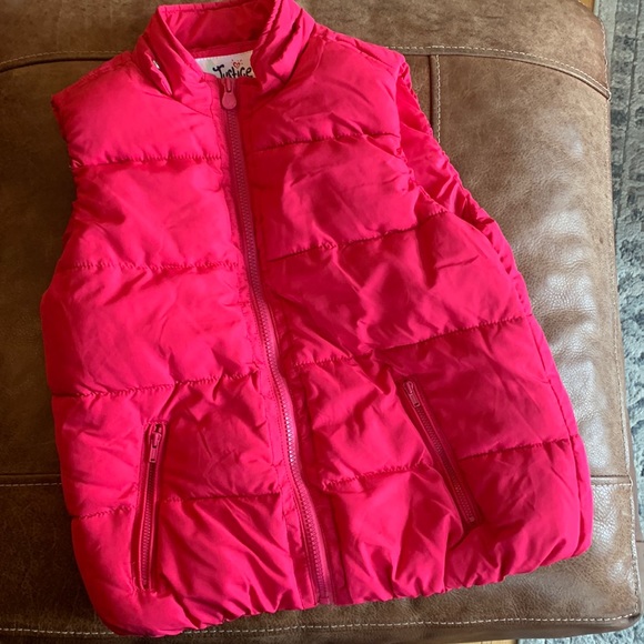 Justice | Jackets & Coats | Justice Girls Quilted Pink Vest | Poshmark